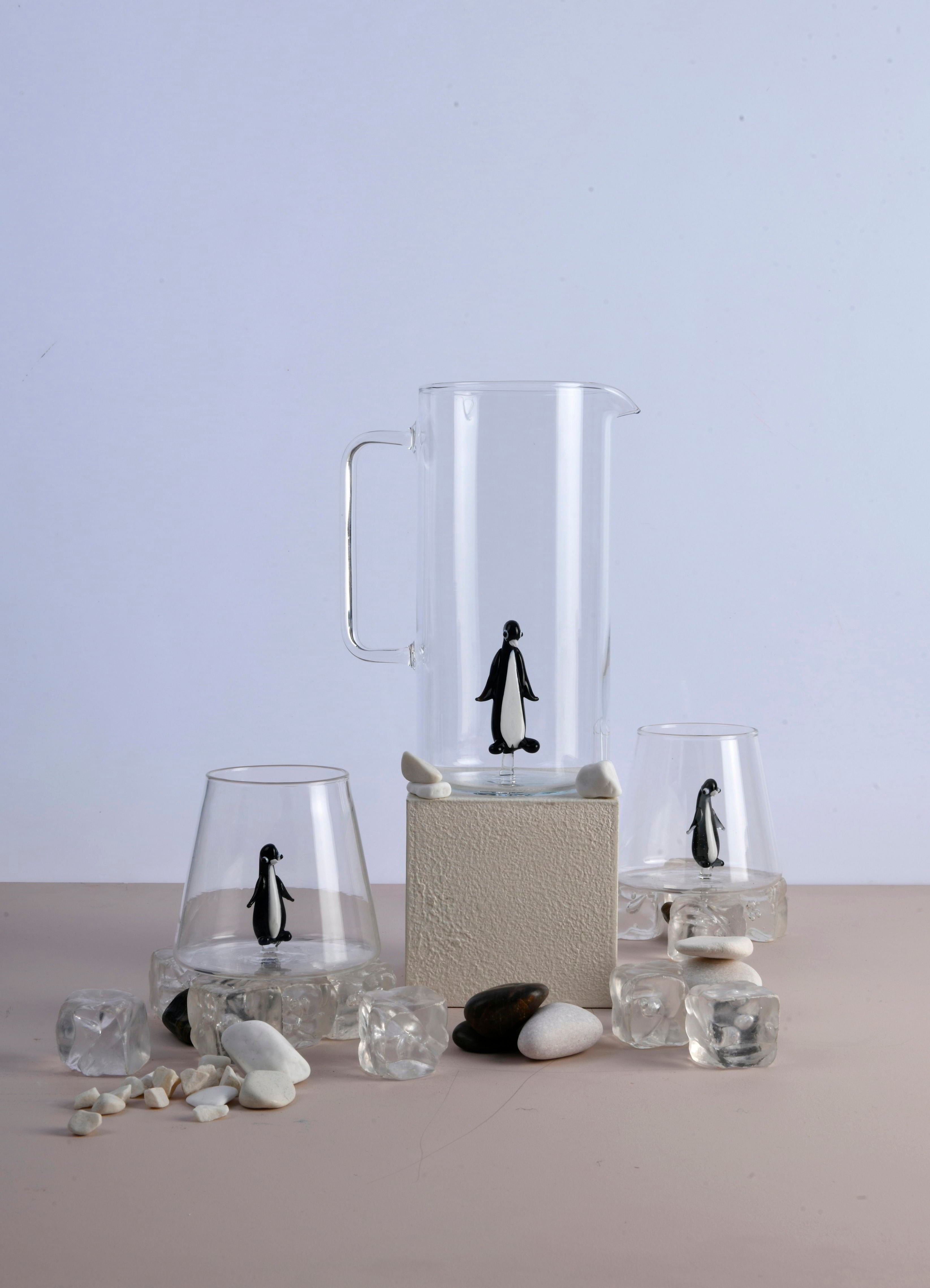 Série Carafe et Verre Pingouin – minizooparis